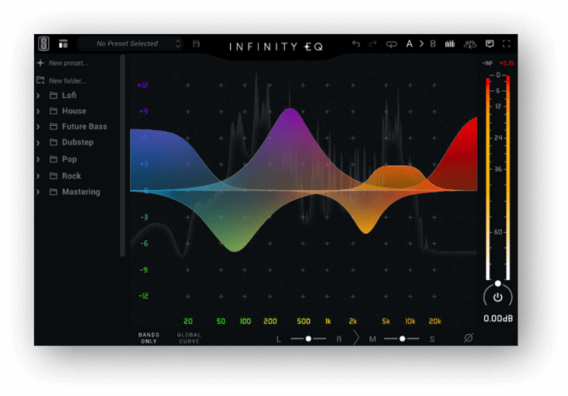 Slate Slate Infinity EQ - advanced modern equalizer - Voss Musikk